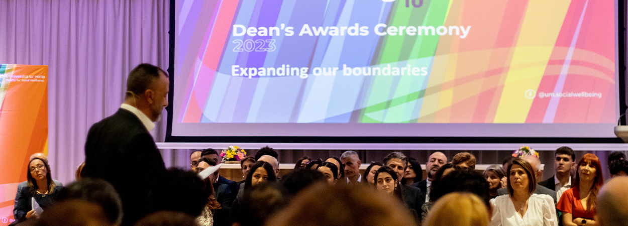 Dean's Award Ceremony - Faculty for Social Wellbeing Studies ...