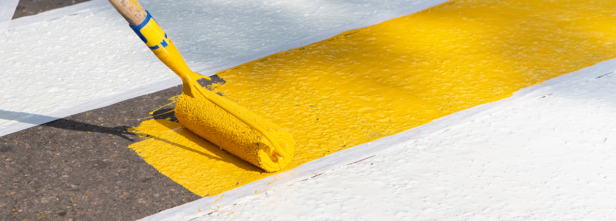 Road marking works at UM's Msida Campus - Newspoint - University of Malta