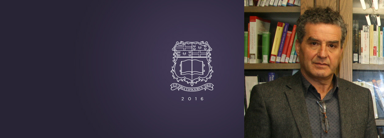 Oration delivered by Professor Dominic Fenech on behalf of the College ...