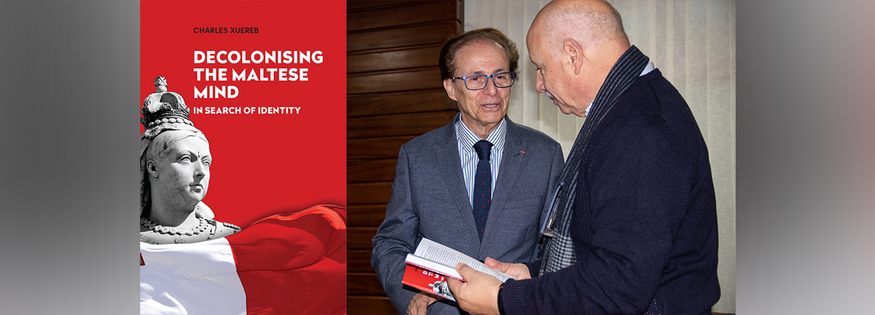 Dr Charles Xuereb presents his new book to Rector - Newspoint ...