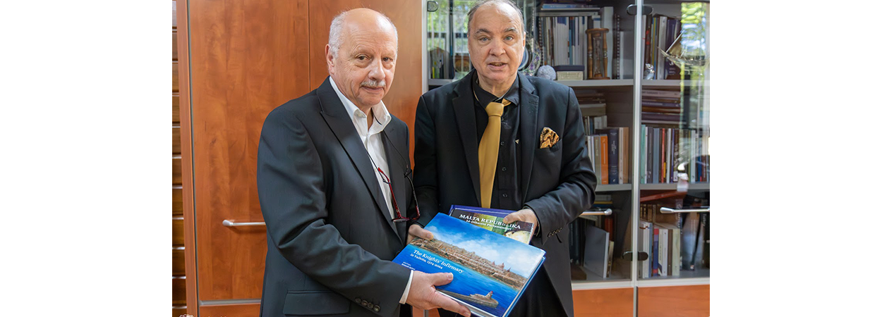 Eminent Maltese Legal Historian, Prof. Raymond Mangion presents own ...