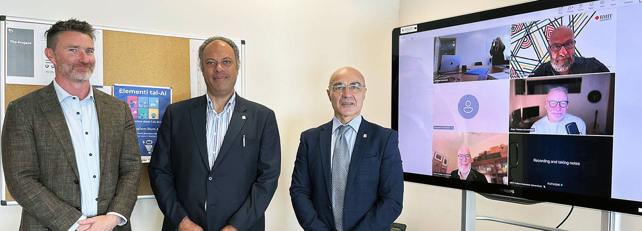 UM and RMIT Explore Collaborative Opportunities in AI - Newspoint ...