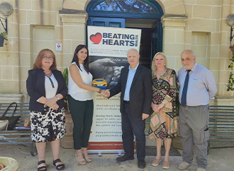 NGO Beating Hearts donates Automated External Defibrillators (AED) to ...