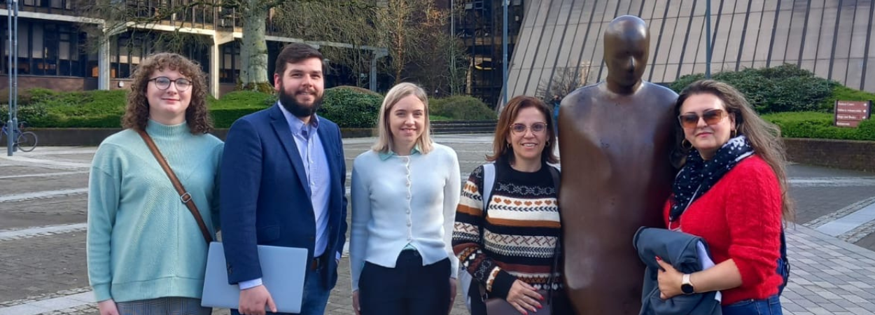 UM staff at the University of Limerick; visit made possible by the ...