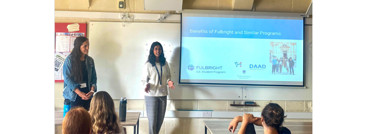 Two inspiring Fulbright Scholars in Malta - Newspoint - University of Malta