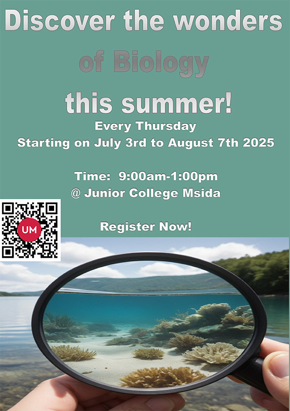 Biology Summer Camp 2025 - Ġ.F. Abela Junior College - L-Università ta ...