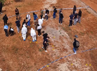 Students participate in a crime scene simulation exercise - Newspoint ...