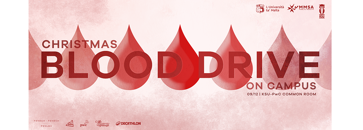 Christmas Blood Drive on Campus - Newspoint - University of Malta