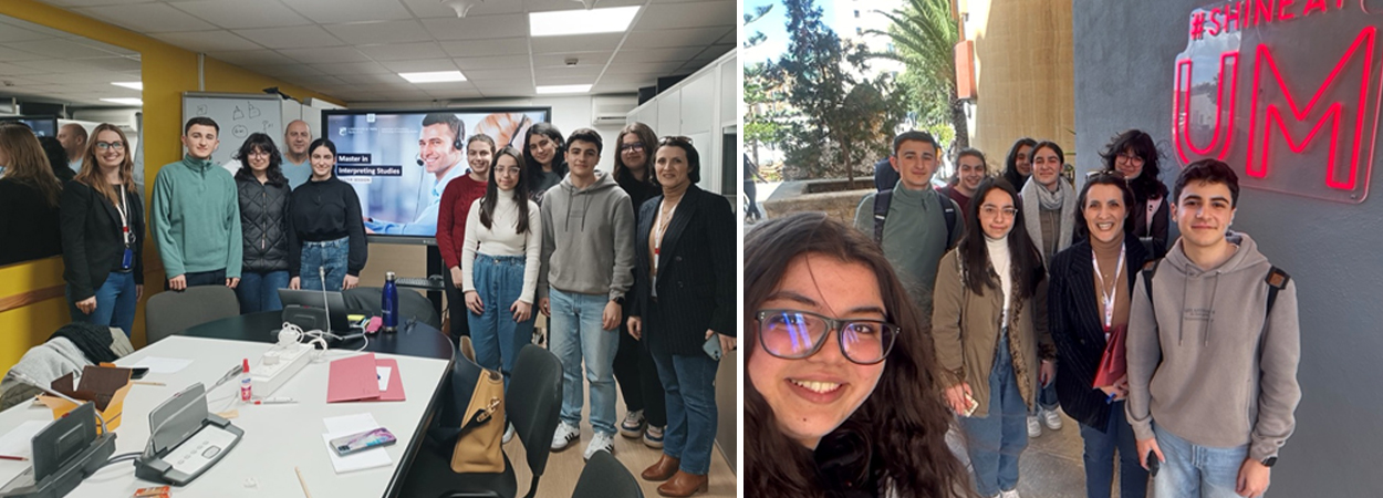 Foreign Language students visit the Interpreters’ and AVT Lab at the ...