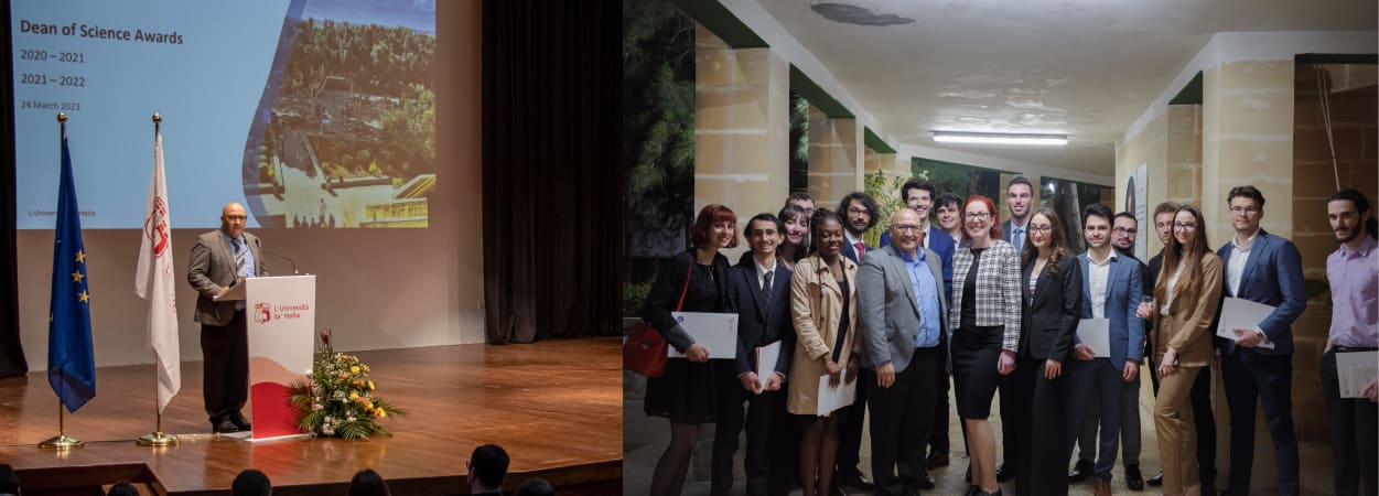 Dean of Science Awards 2023 - Newspoint - University of Malta