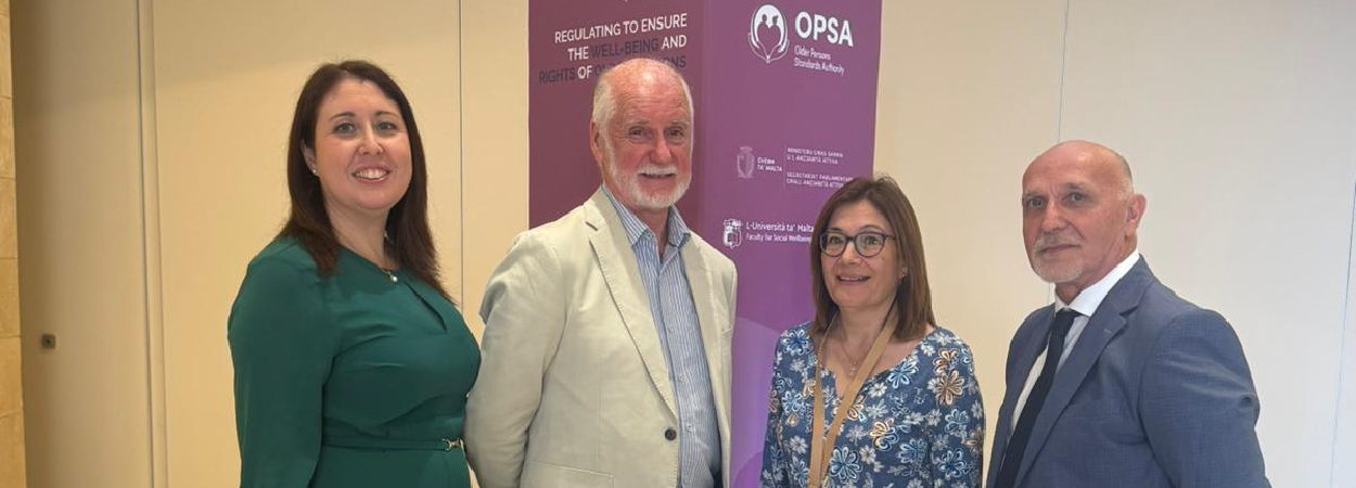 Prof. Richard Fleming's visit to the Department of Gerontology ...