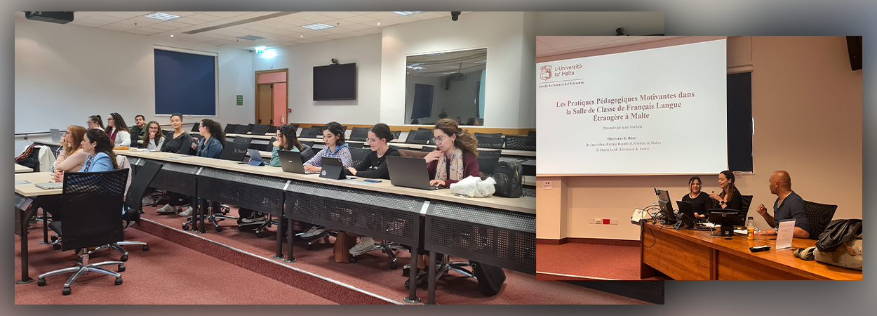 The Department of French holds Research Meetings with the USTOMB of ...