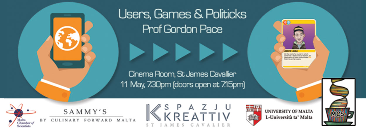 Users, games and Politicks - Newspoint - University of Malta