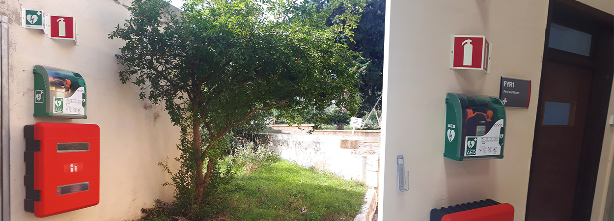 Installation of another Automated External Defibrillator (AED ...