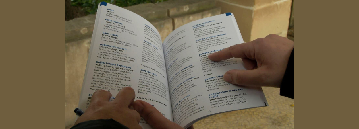 New dictionary with Maltese economic terminology - Newspoint ...