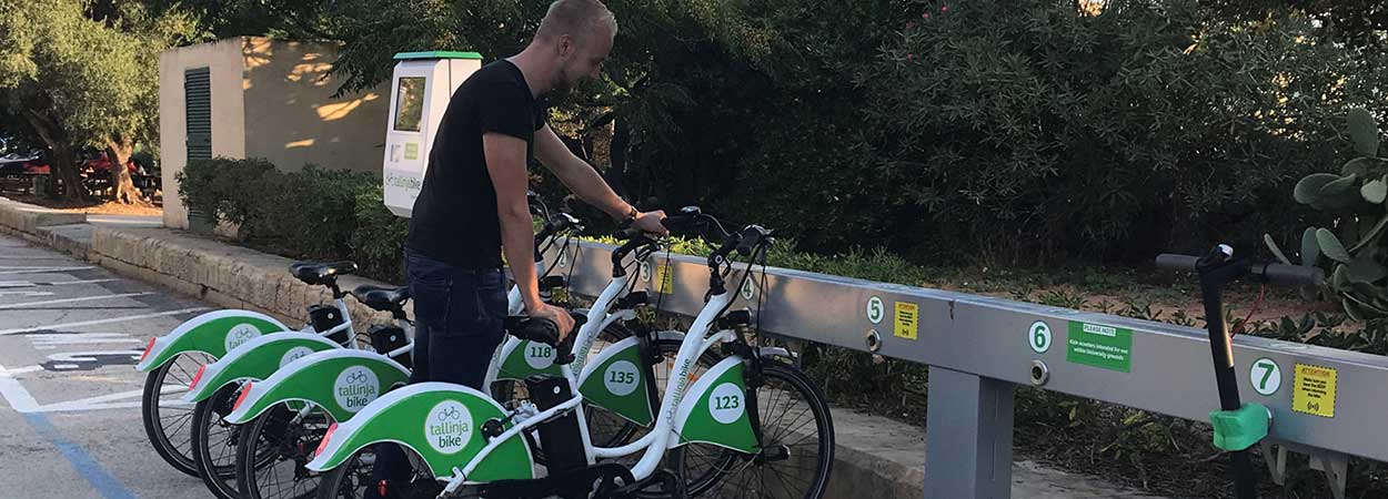 tallinja e-bike sharing system at UM Msida Campus - Newspoint ...