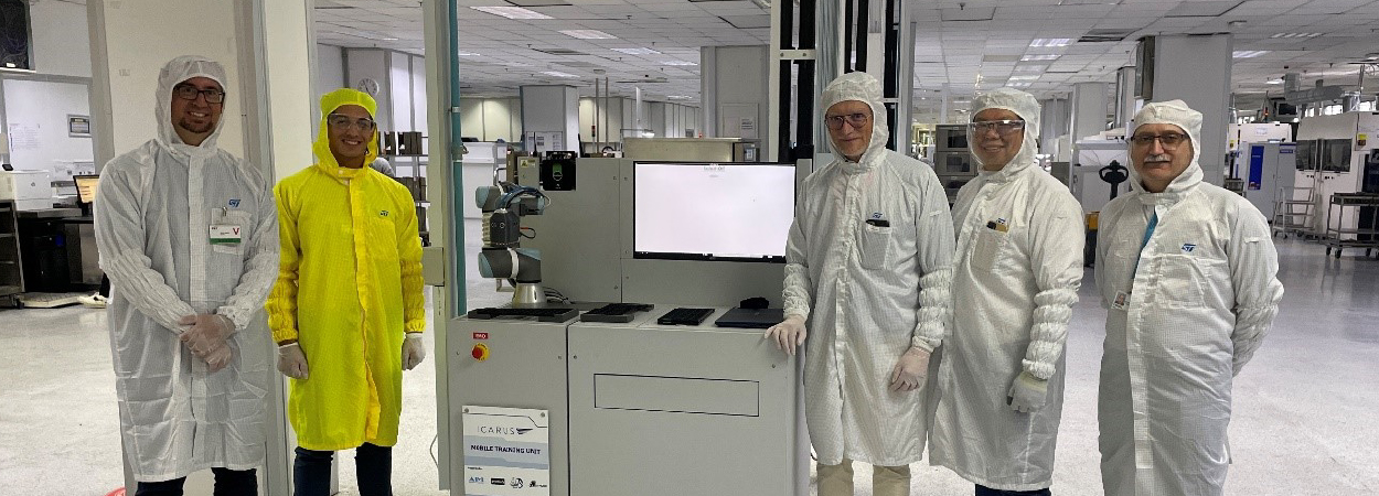The ICARUS project presented at ST Microelectronics by a UM academic ...