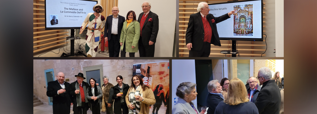 Public Lecture on La Commedia dell’Arte by Narcy Calamatta and Jeremy ...