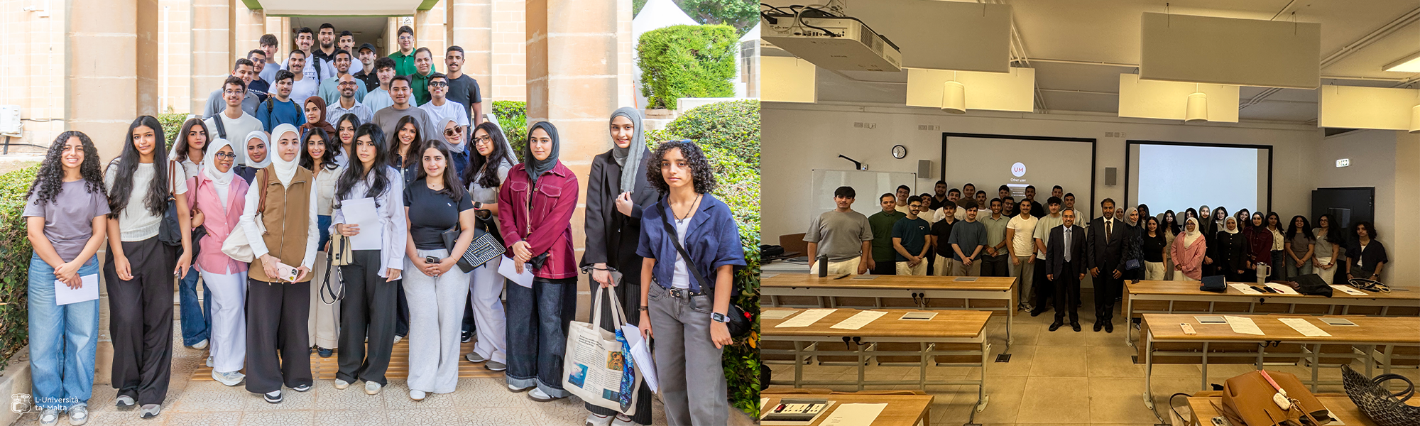 The UM welcomes 42 new Kuwaiti students - Newspoint