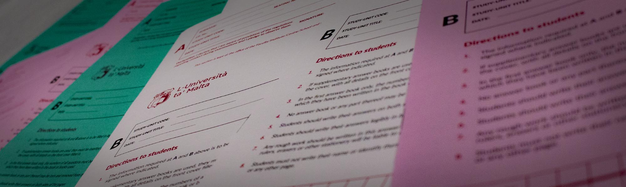 Exam scripts - L-Università ta' Malta