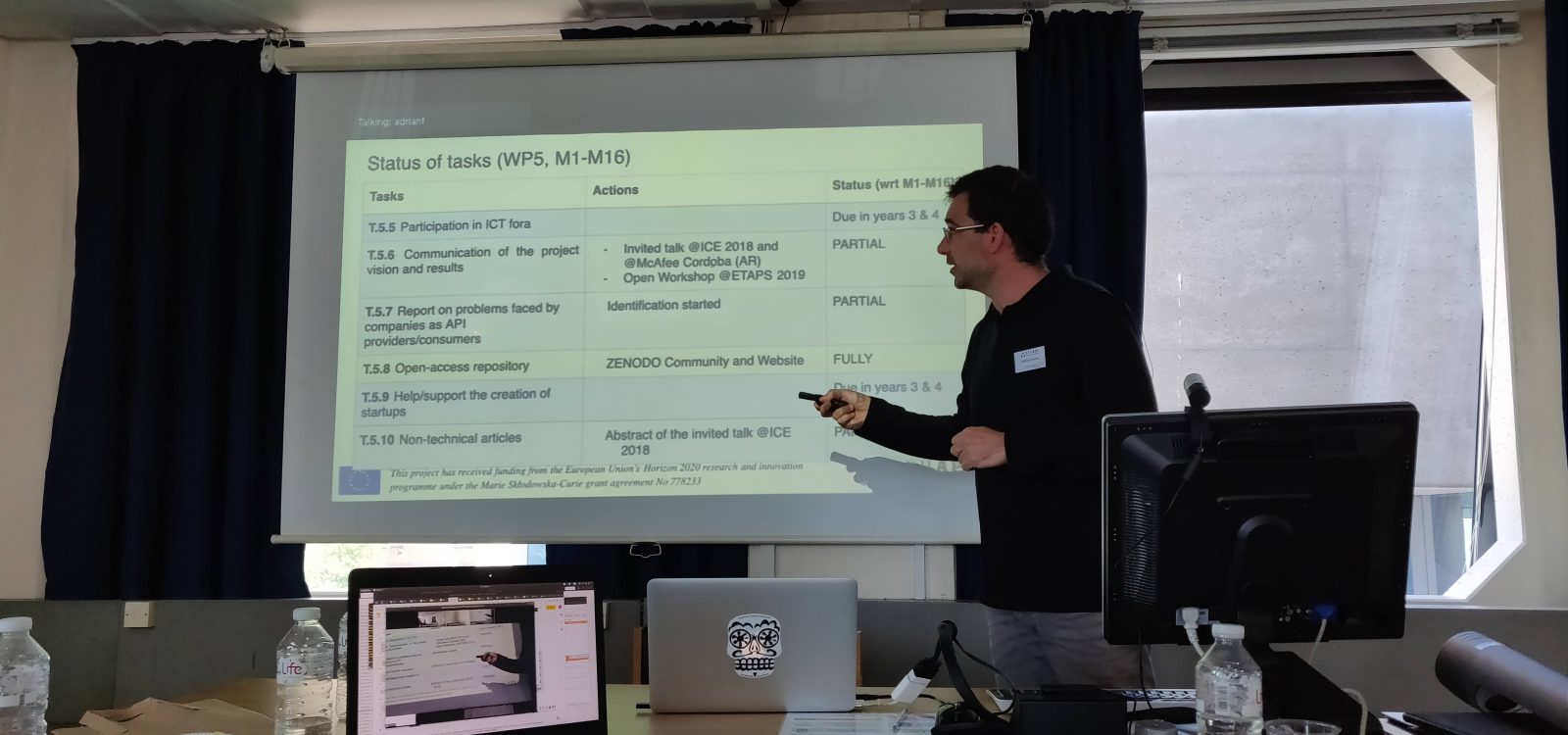 Antonio Ravara, WP5 leader – BehAPI